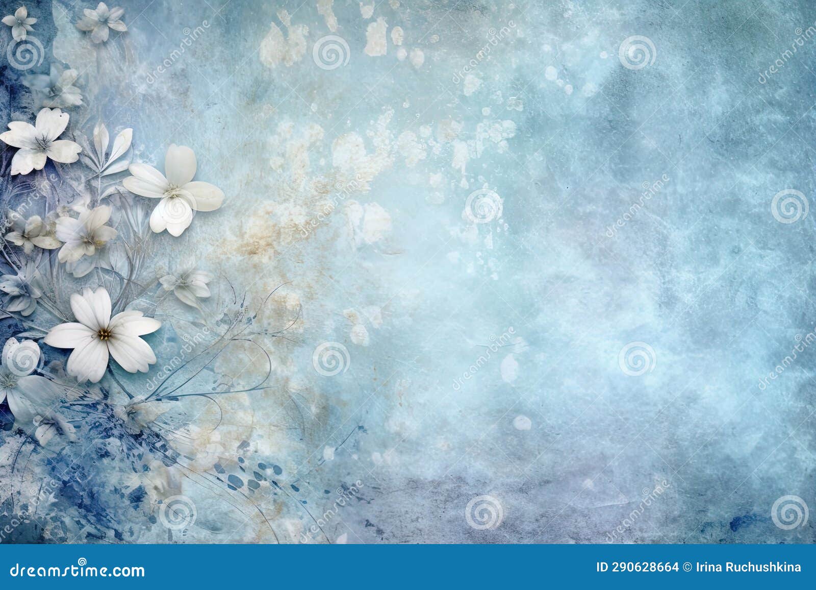 Pastel Blue Background for the Design. Design of Postcards, Albums ...