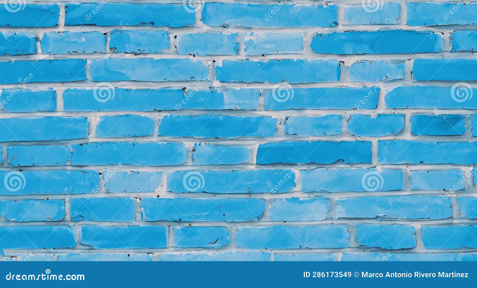 Pastel Blue Color Brick Wall Stone or Concrete Texture Backdrop ...
