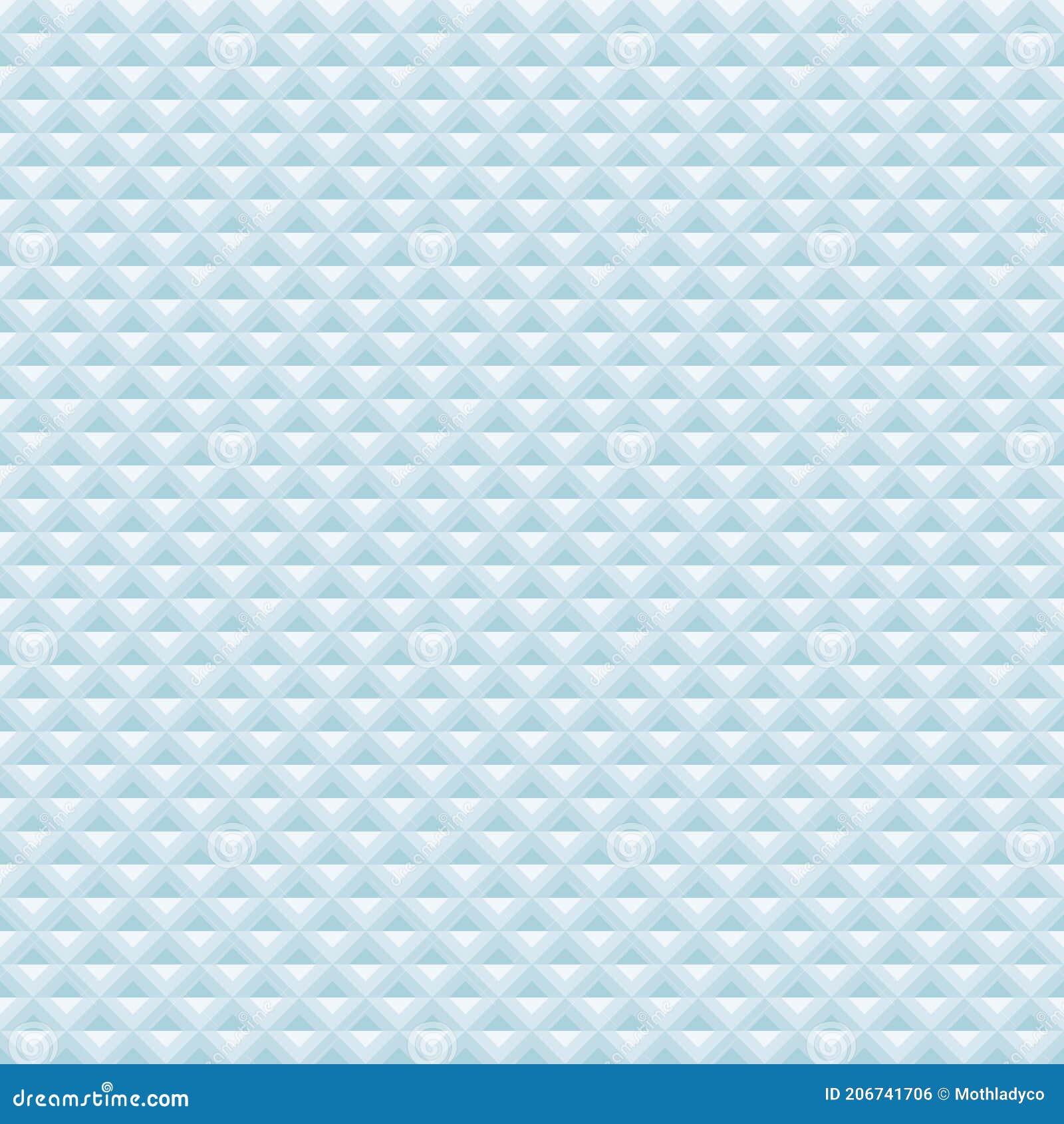 Pastel Blue Geometric Repeat Texture, Seamless Pattern Stock Vector ...