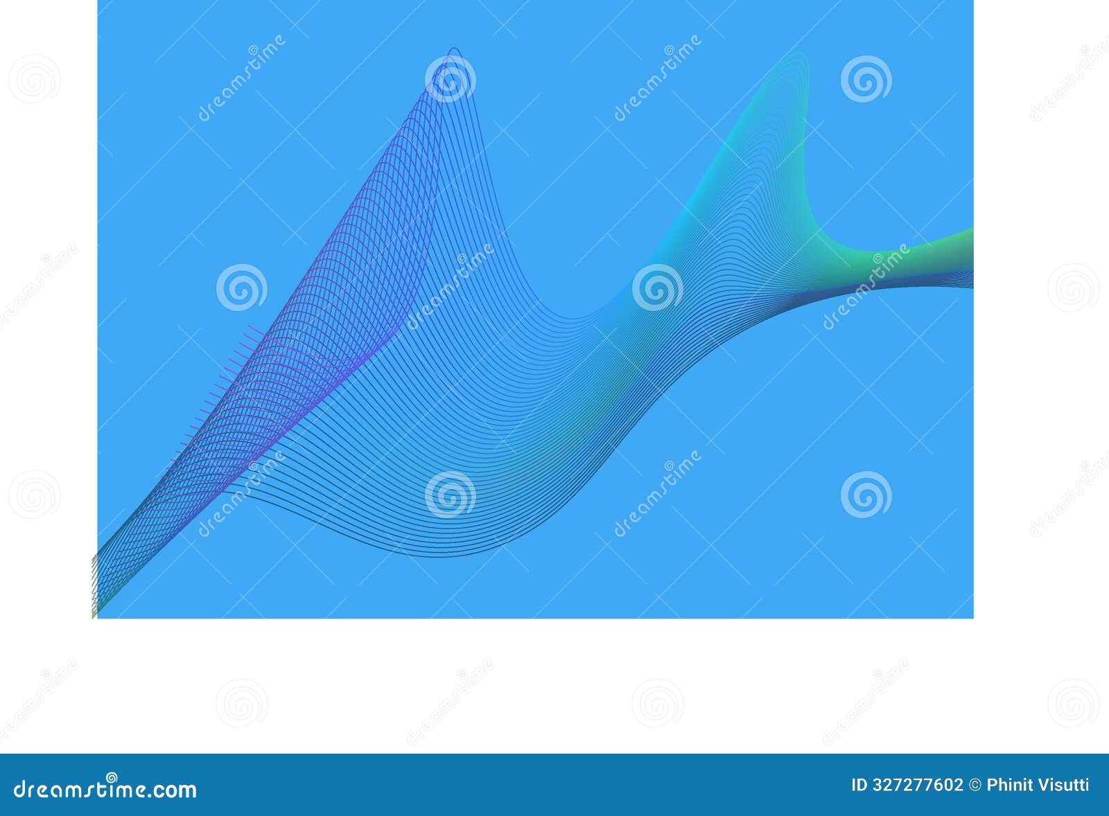 Pastel Blue Line Background for Graphic Design Stock Illustration ...