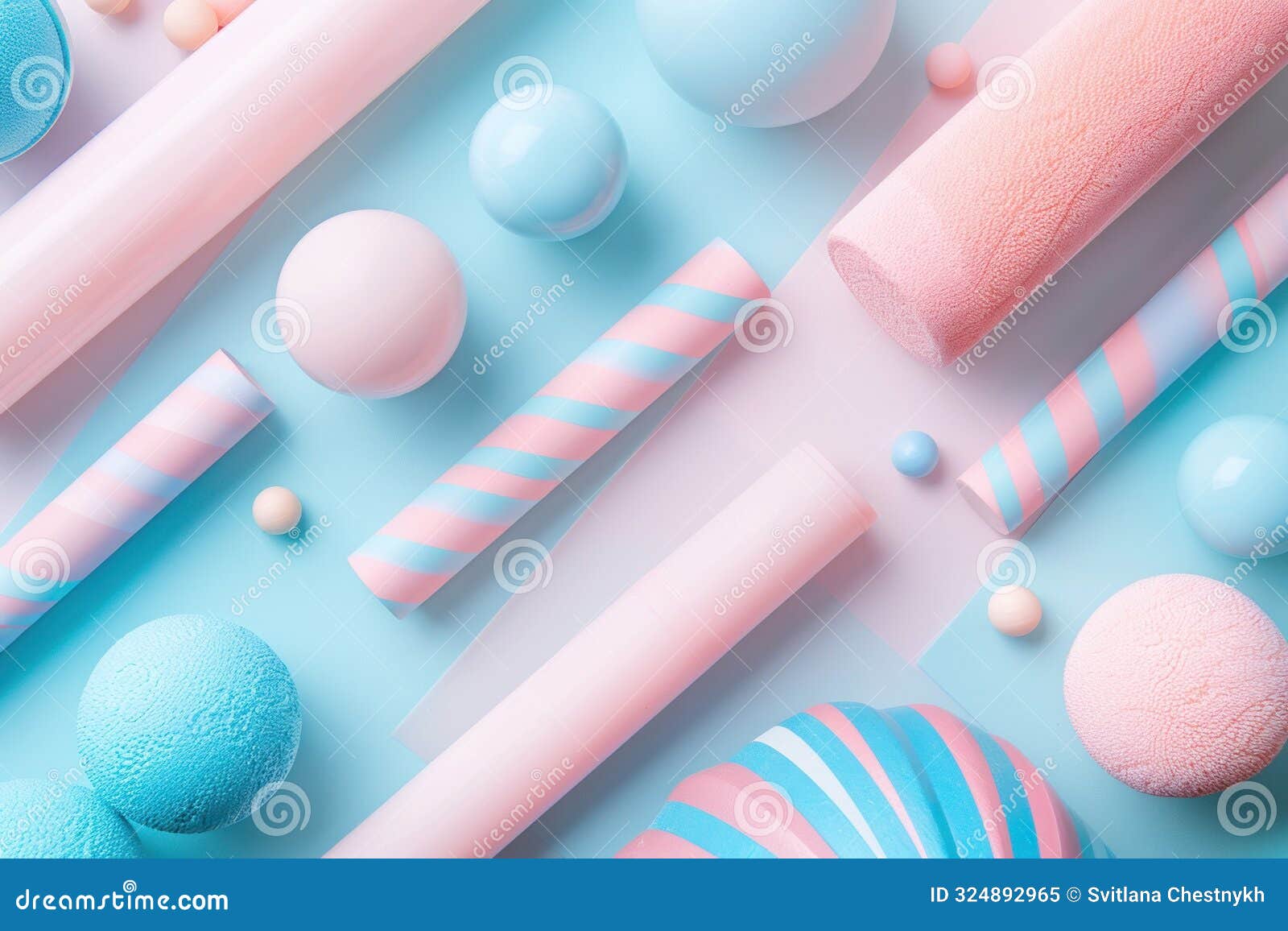 Pastel Blue and Pink Abstract Design Background, Soft Pastel Colors To ...