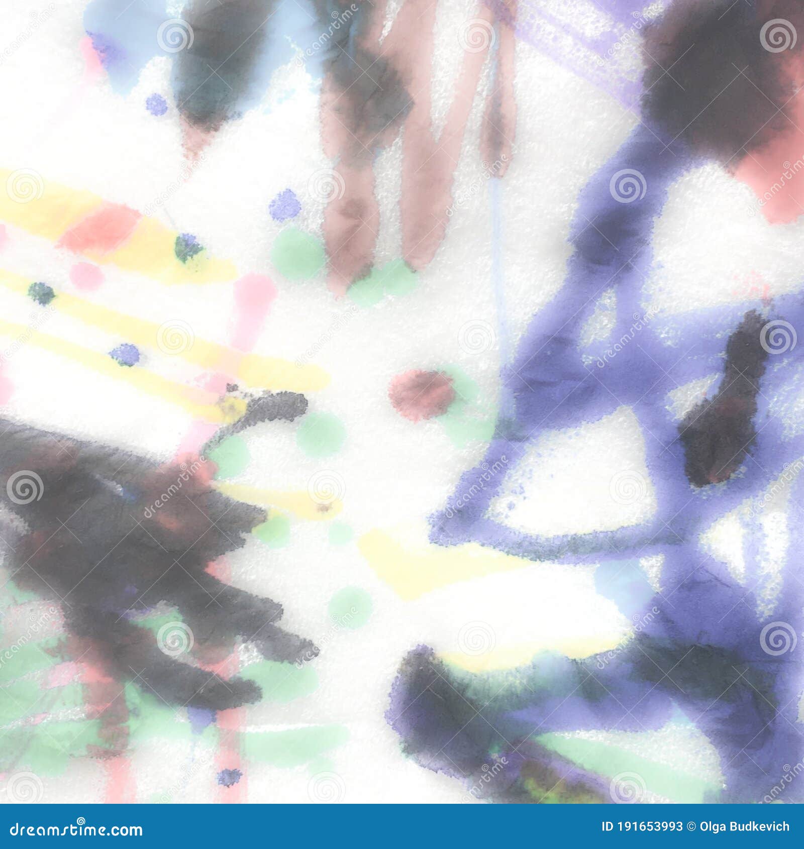 Pastel Blured Pattern. Colored Cloudy Paint Stock Image - Image of ...