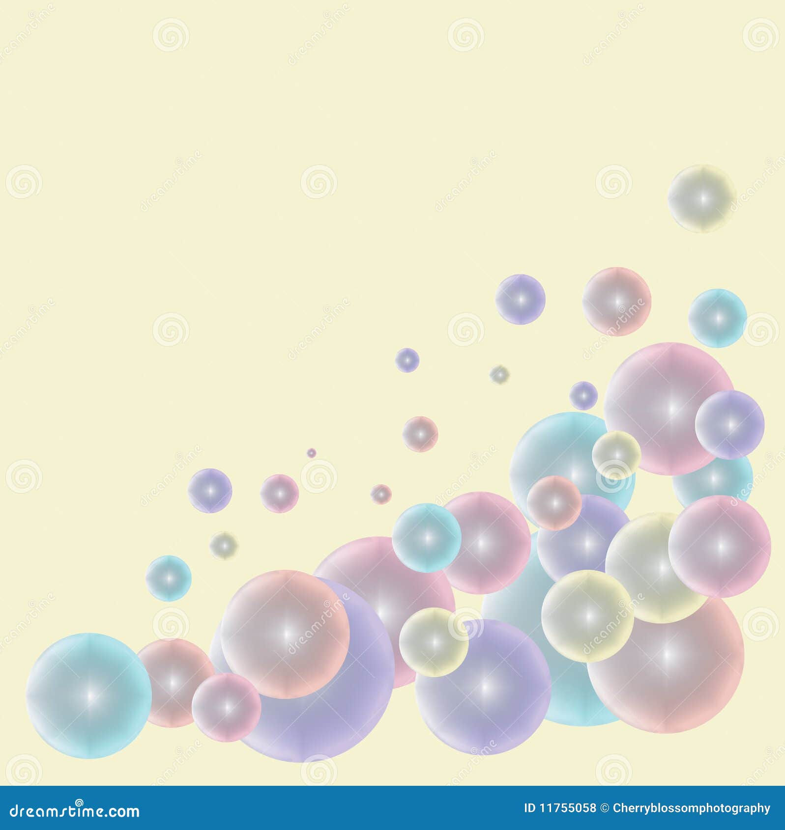 Pastel Bubble Background