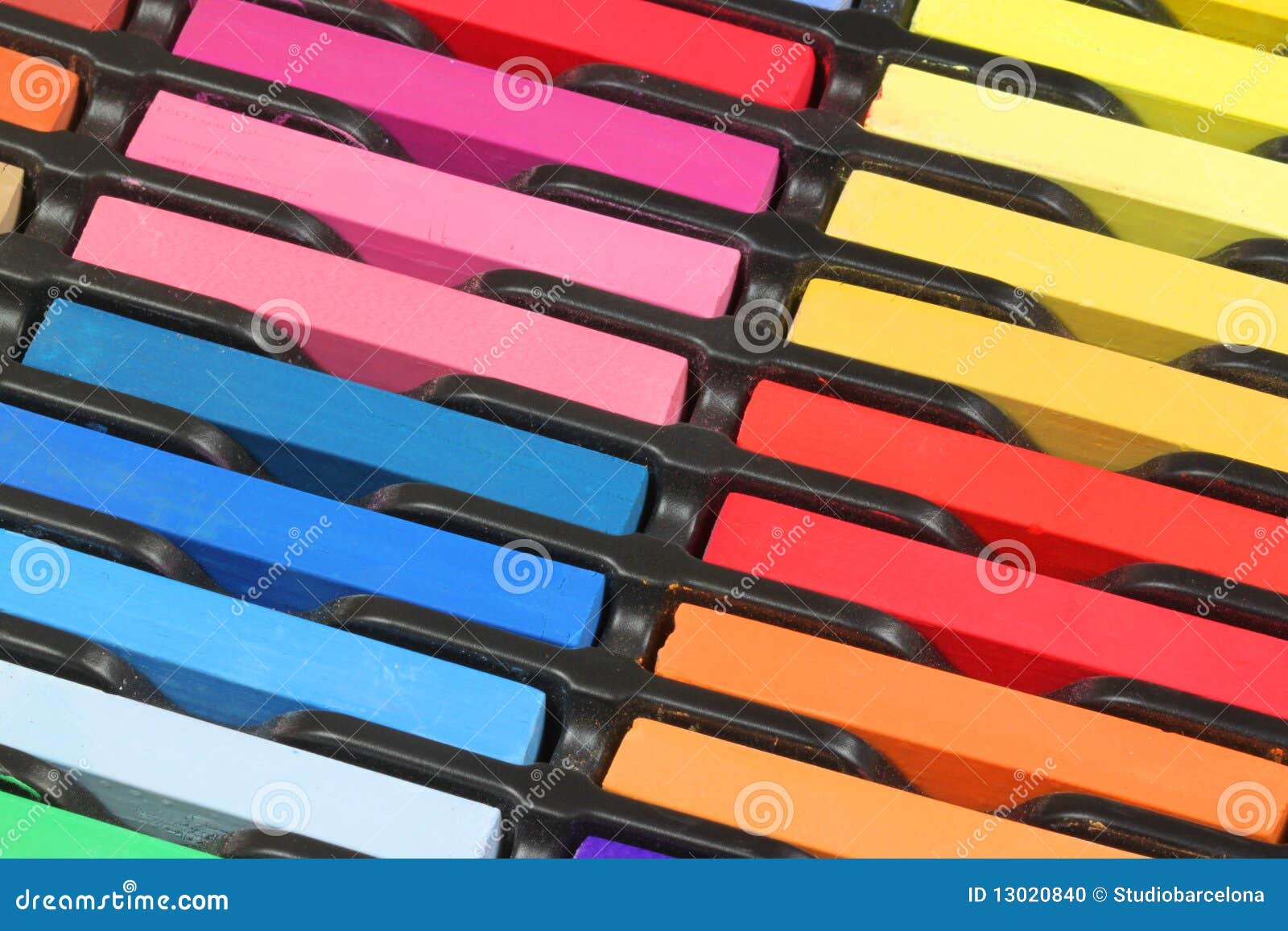 Pastel chalk stock photo. Image of chalk, amateur, colorful - 13020840