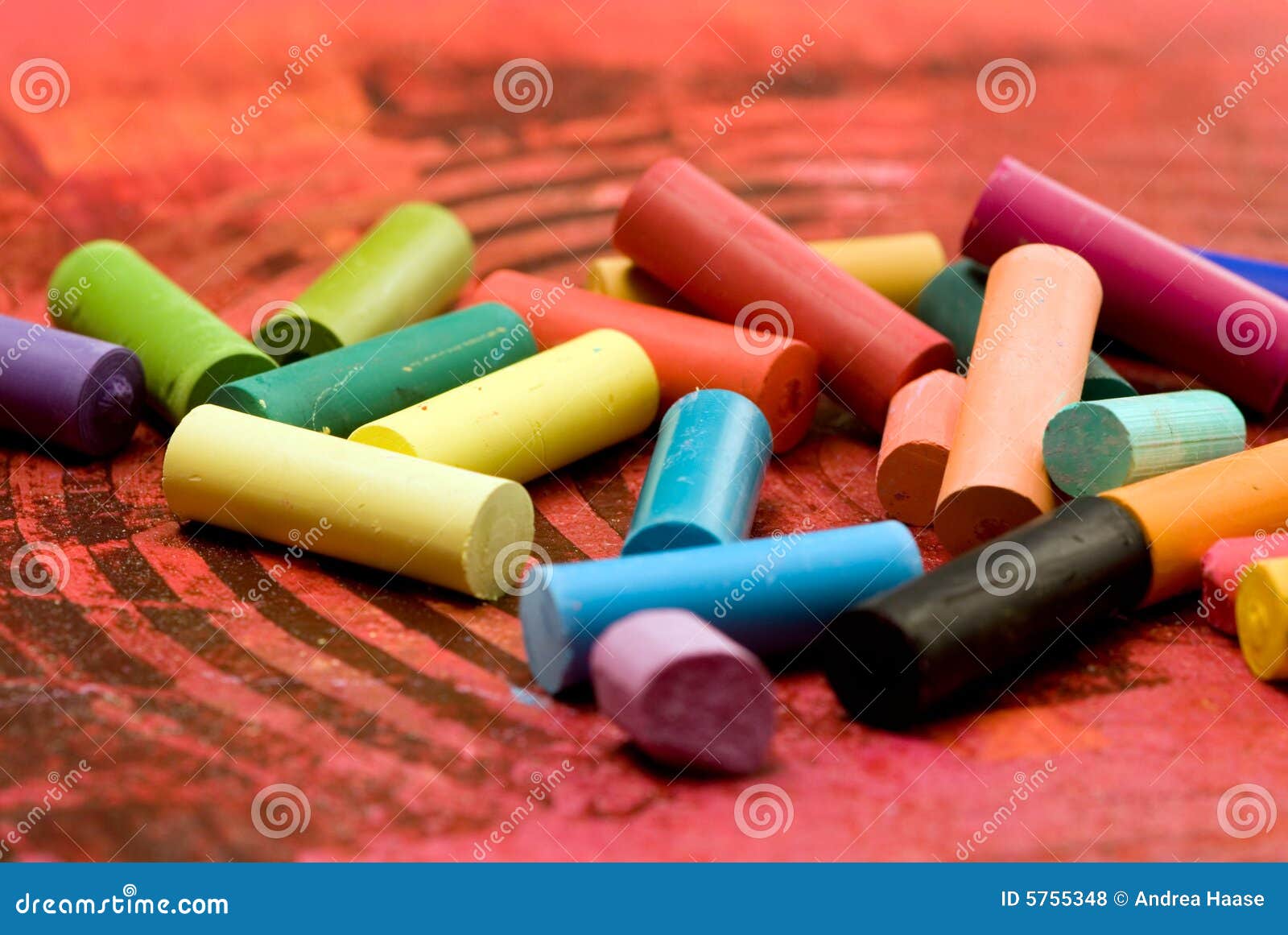 Pastel chalk stock photo. Image of craft, multi, arts - 5755348