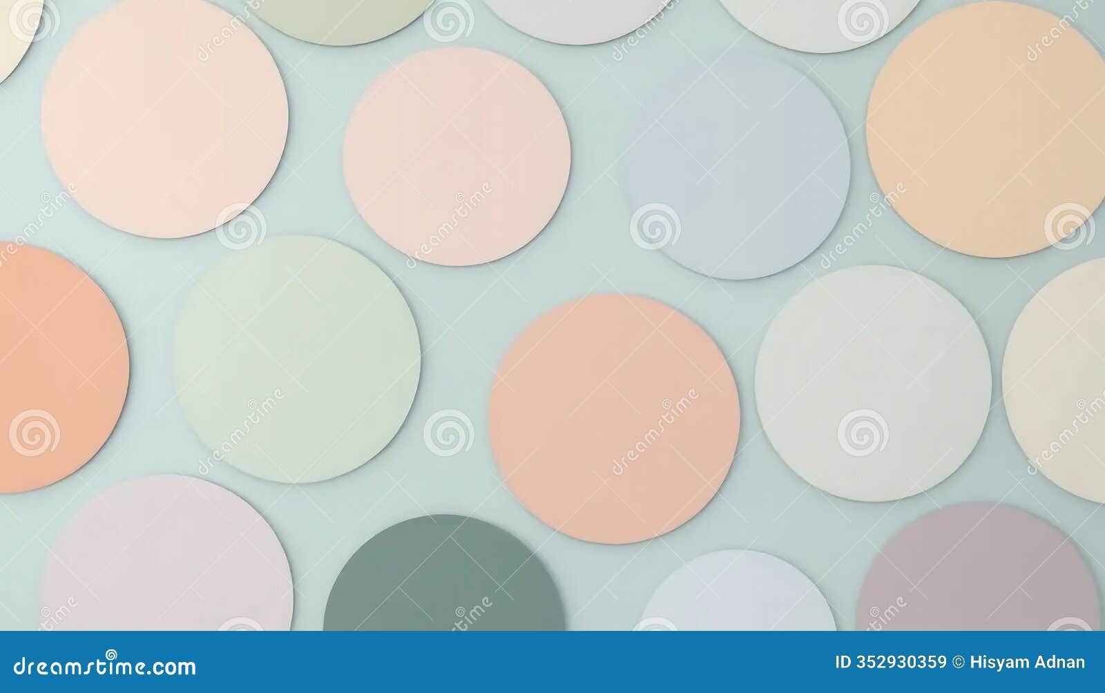 Pastel Circle Background: Soft Color Palette for Design Inspiration ...