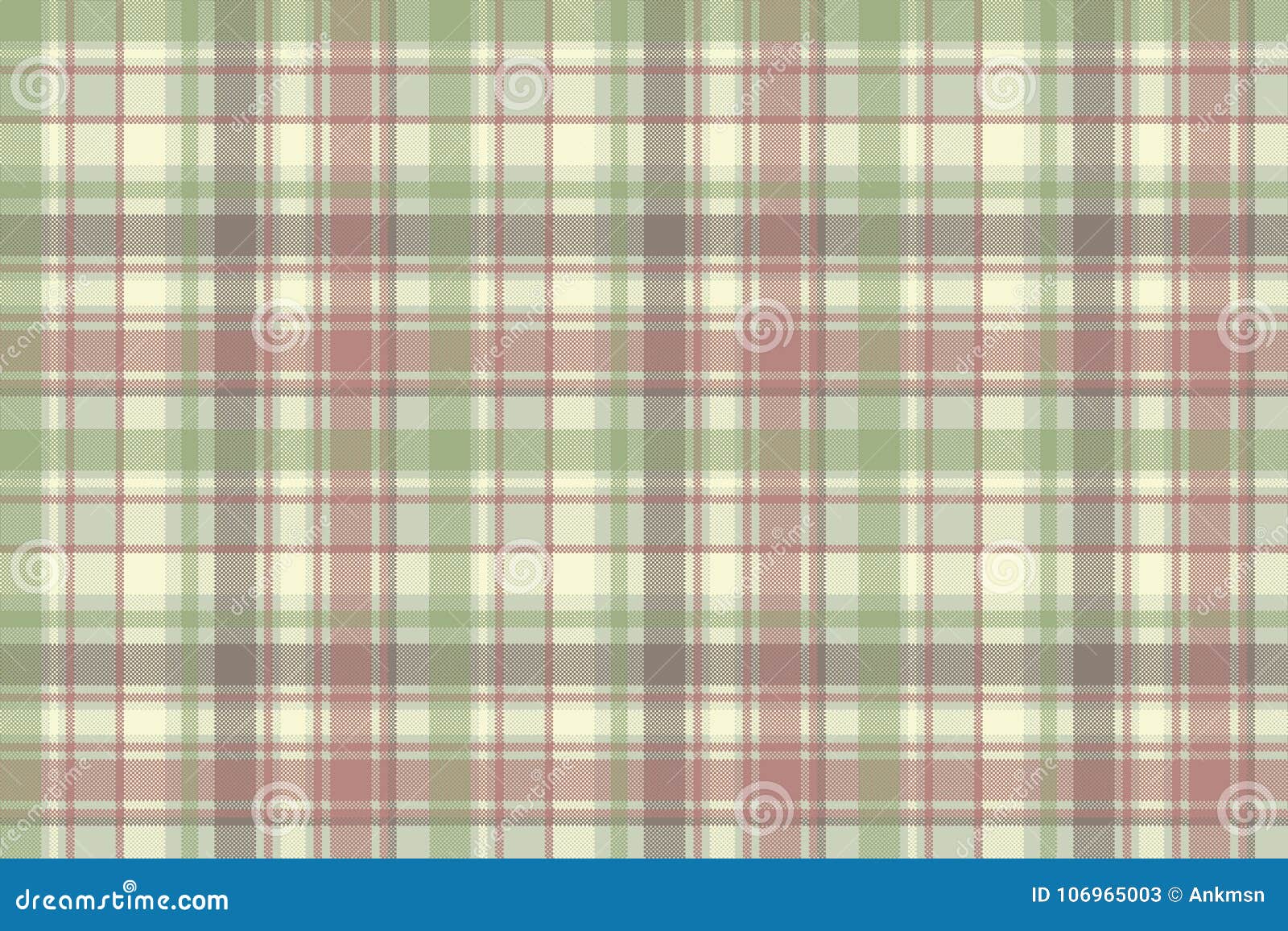 Pastel Color Check Plaid Fabric Seamless Pattern Stock Vector ...