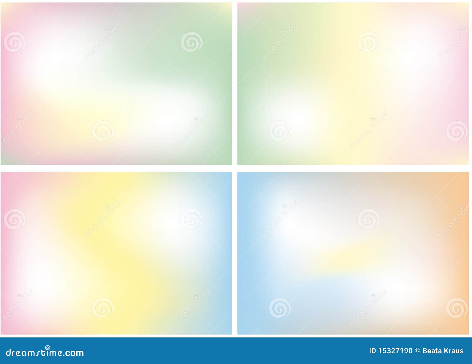 Pastel Color Mix, Background Stock Vector - Illustration of flowing ...
