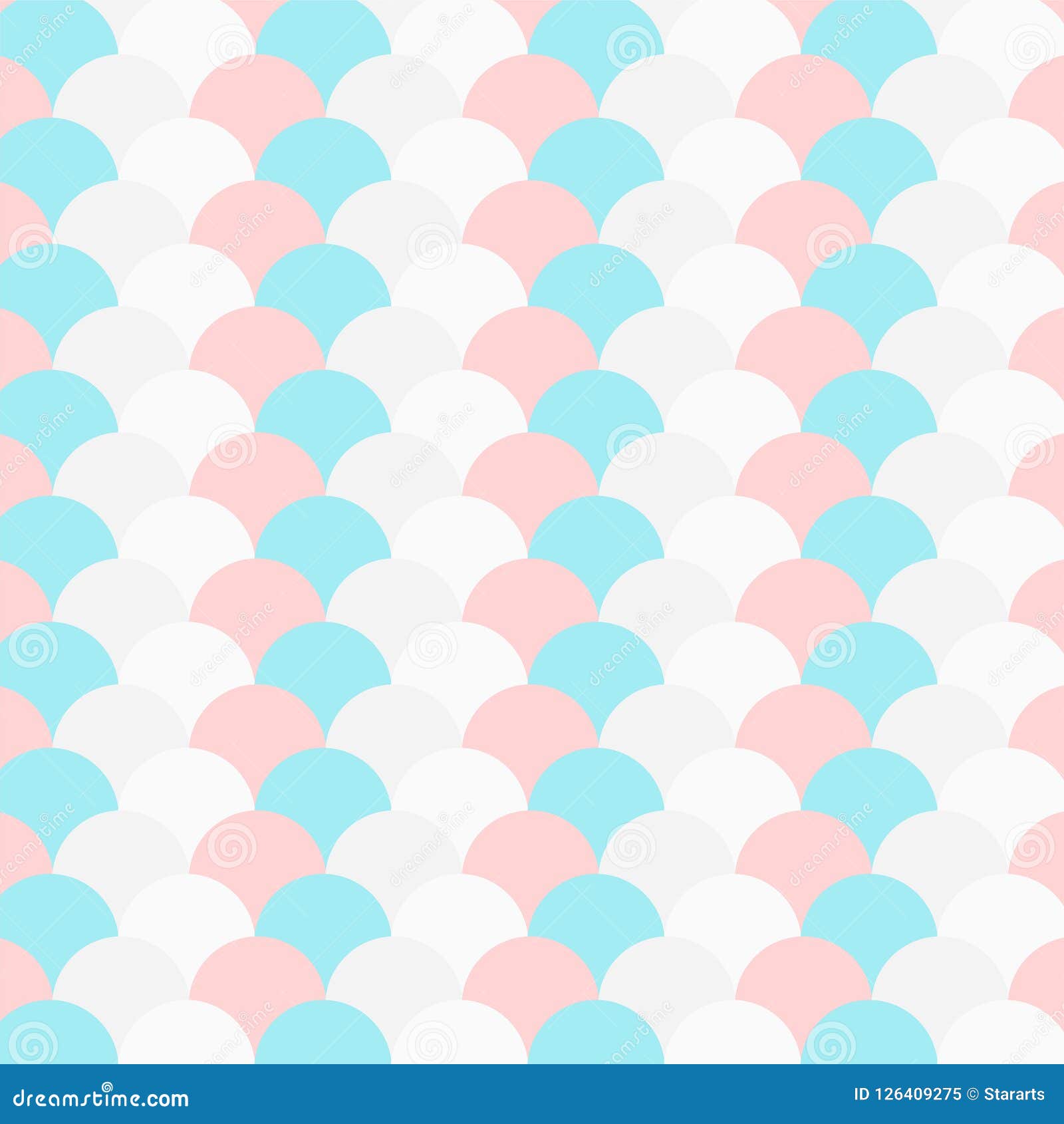 Pastel Color Repeated Circle Pattern Stock Vector - Illustration of ...