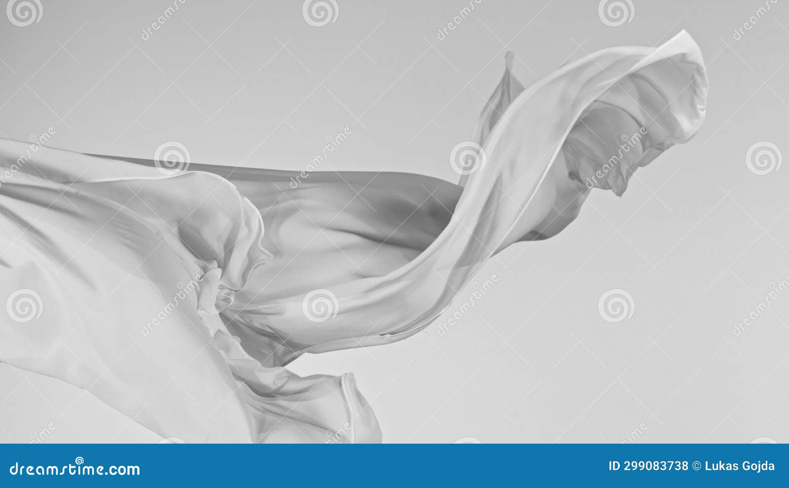 Pastel Color Transparent Silk Fabric Stock Photo - Image of silken ...