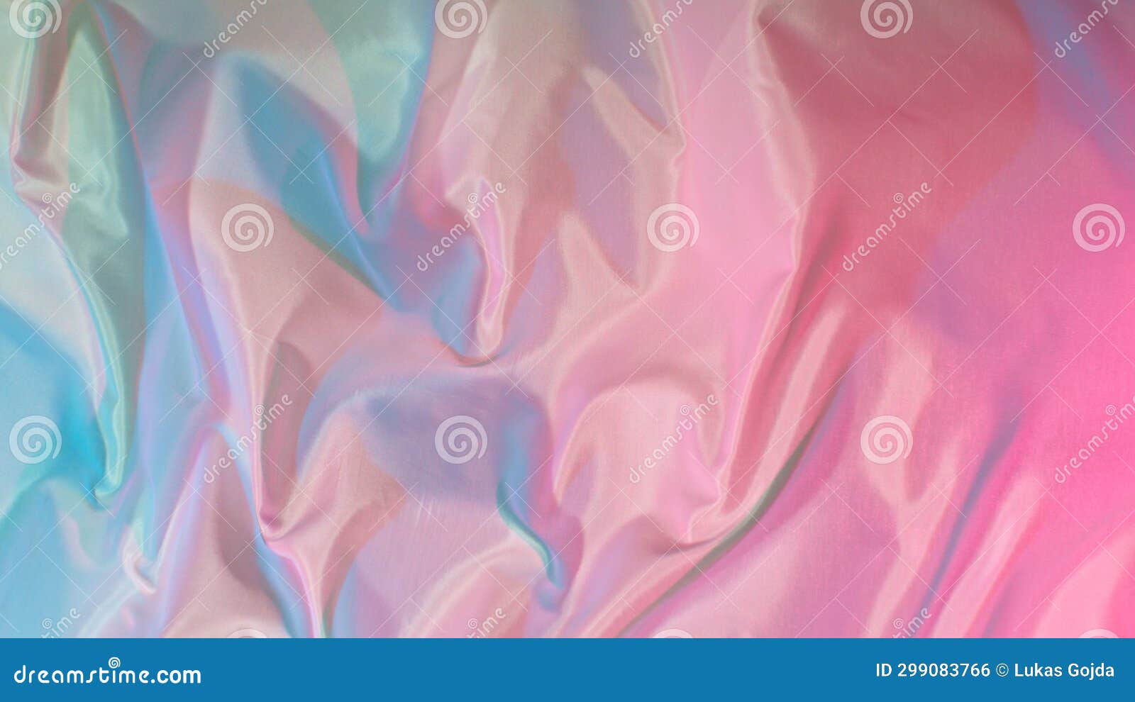 Pastel Color Transparent Silk Fabric Stock Photo - Image of isolated ...