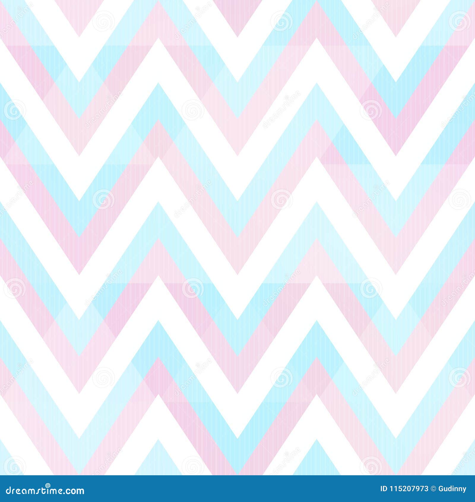Pastel Color Zigzag Pattern Stock Vector - Illustration of fabric ...