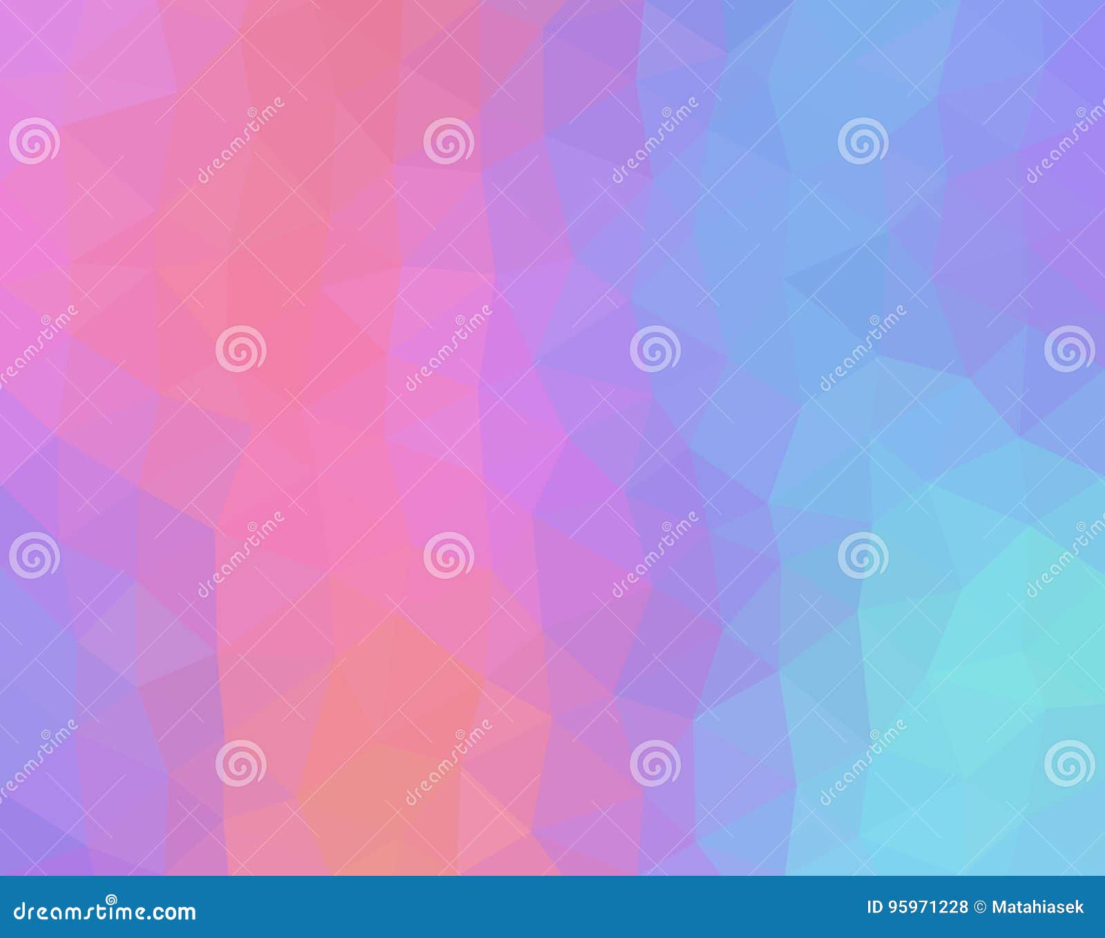 Pastel Colored Abstract Geometric Background with Triangular Polygons ...