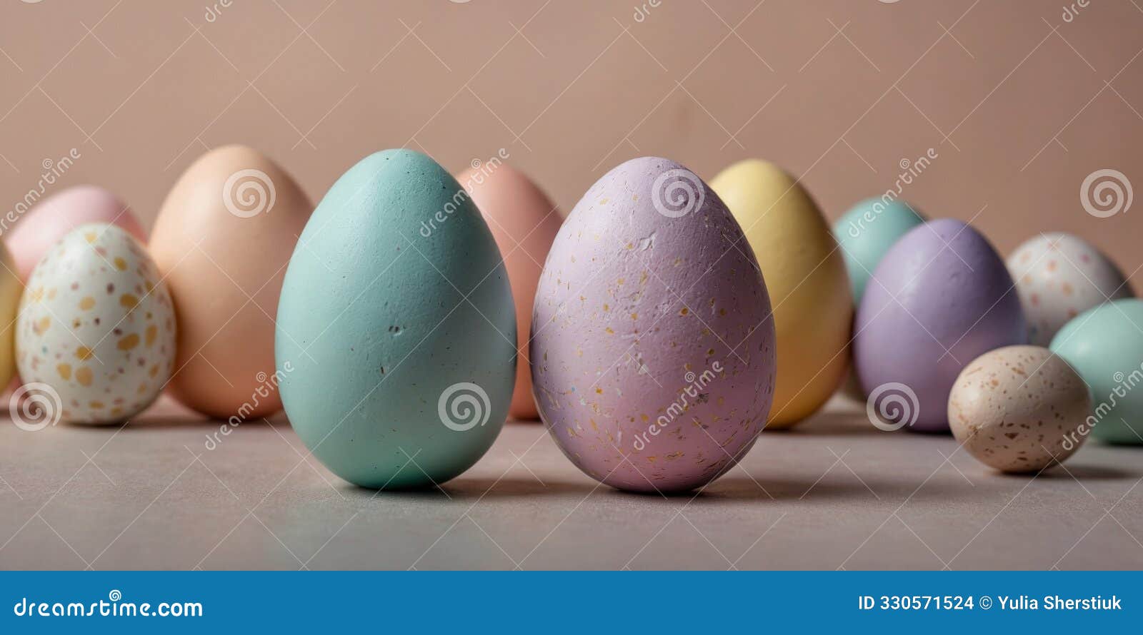 Single Easter Egg Isolated On White. A Lovely Red Egg On White ...