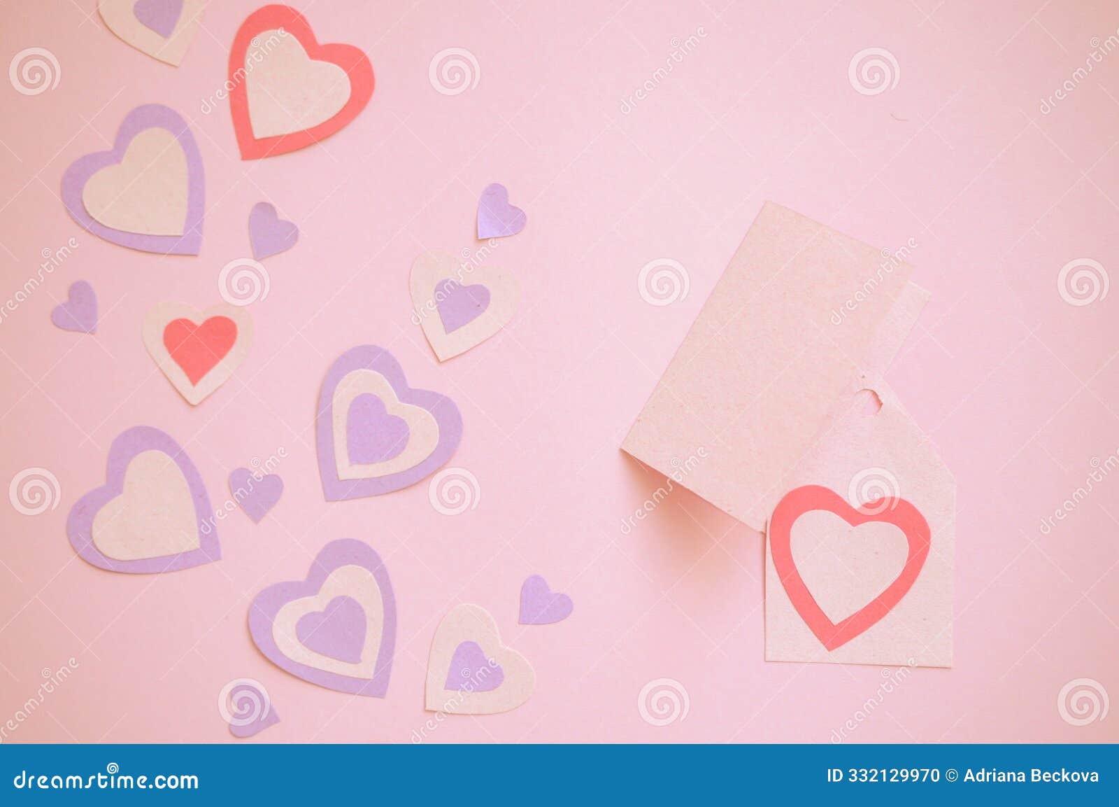 Pastel Colored Congratulation Card Background Stock Photo - Image of ...
