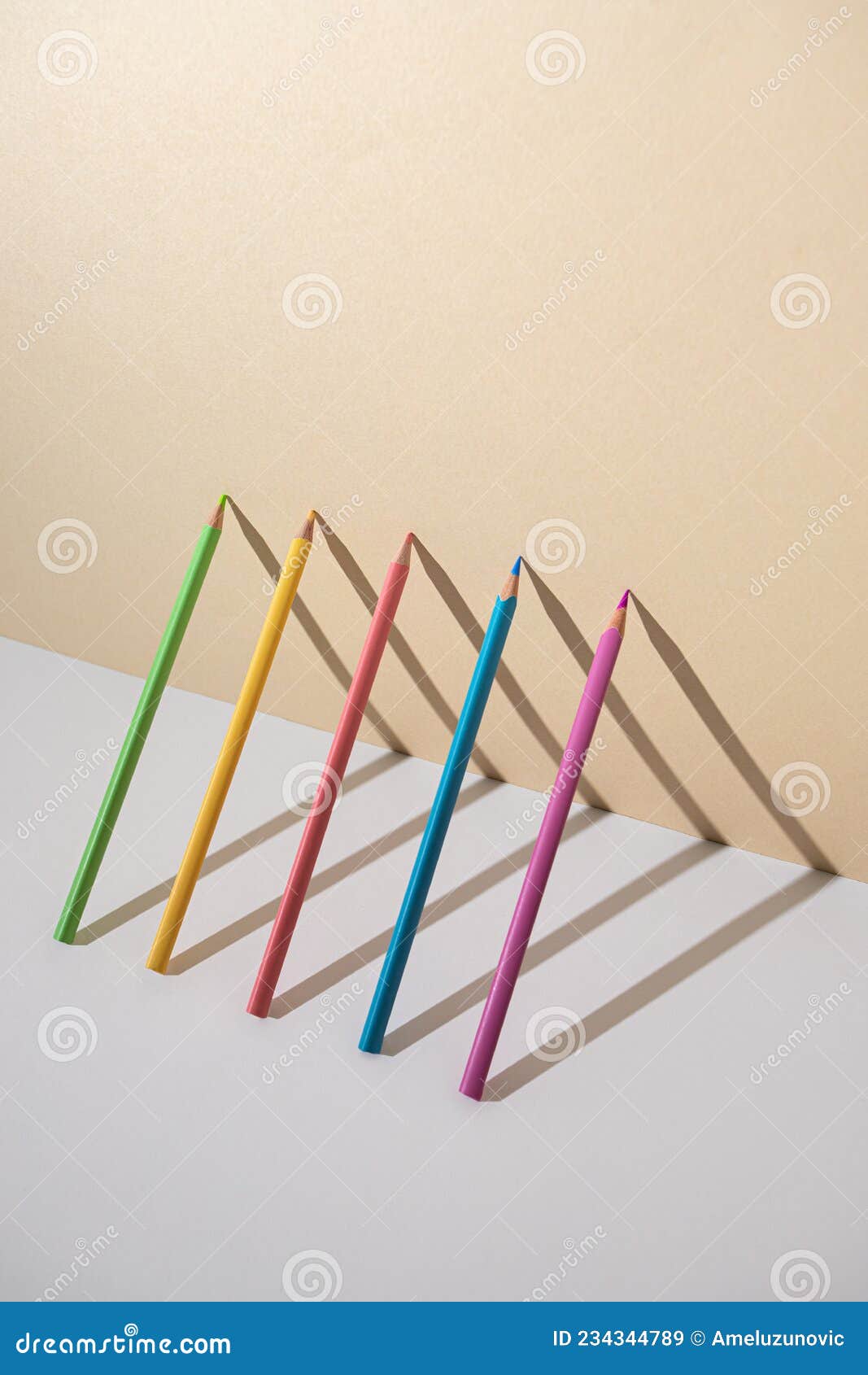 Team Of Crayons Royalty-Free Stock Photo | CartoonDealer.com #53925