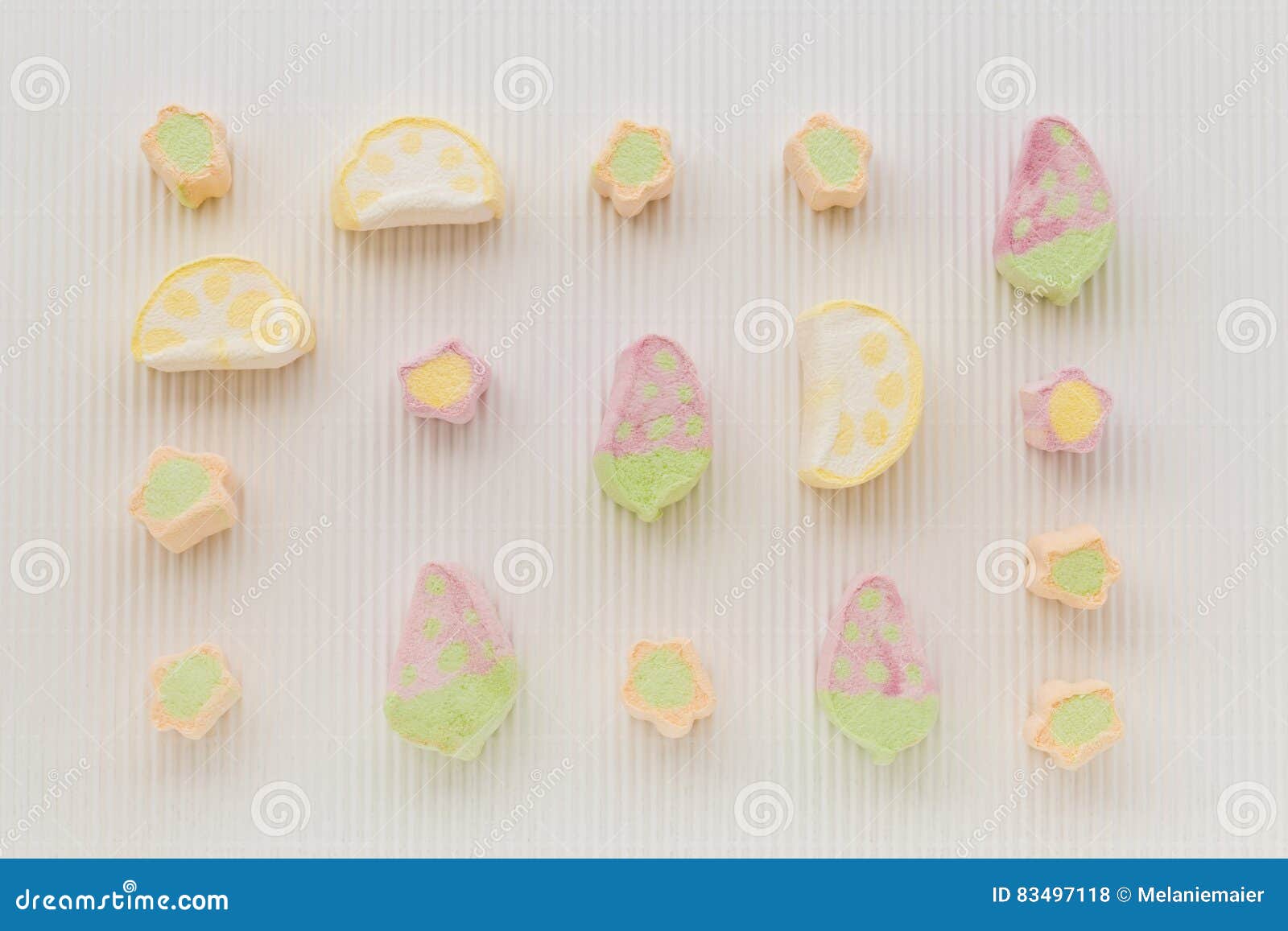 Pastel Colored Marshmallows Stock Photo - Image of delicious ...