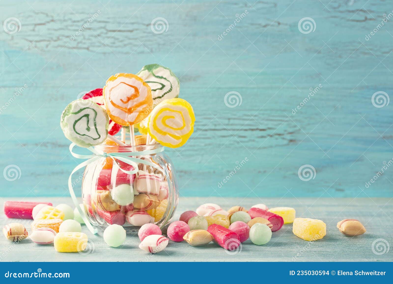 Pastel colored sweets stock photo. Image of eating, retro - 235030594