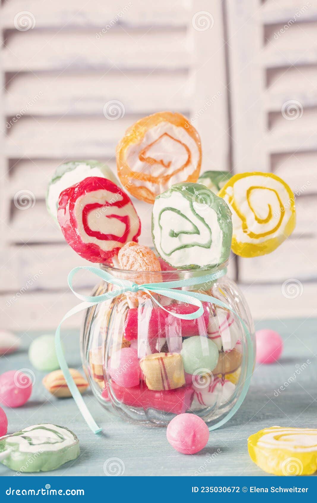 Pastel colored sweets stock photo. Image of sweet, shabby - 235030672