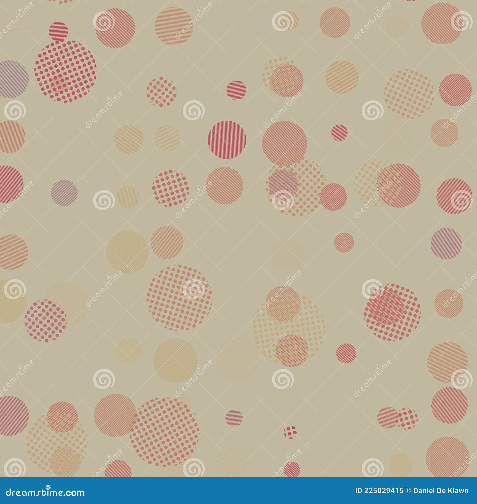 Pastel Colors Dot Pattern Background Stock Illustration - Illustration ...