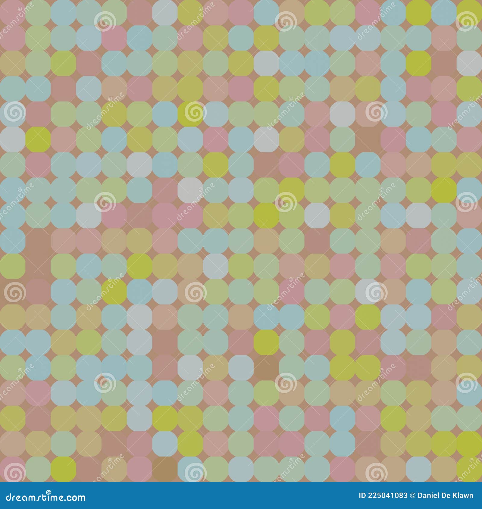 Pastel Colors Dot Pattern Background Stock Illustration - Illustration ...