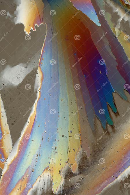 Pastel colors in ice stock image. Image of refraction - 7056021