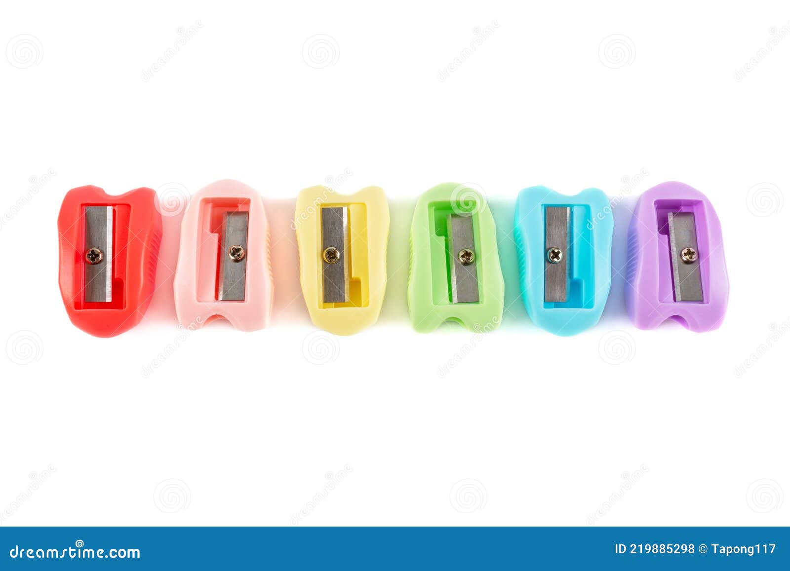 Pastel Colors of Pencil Sharpener Stock Photo - Image of isolated ...