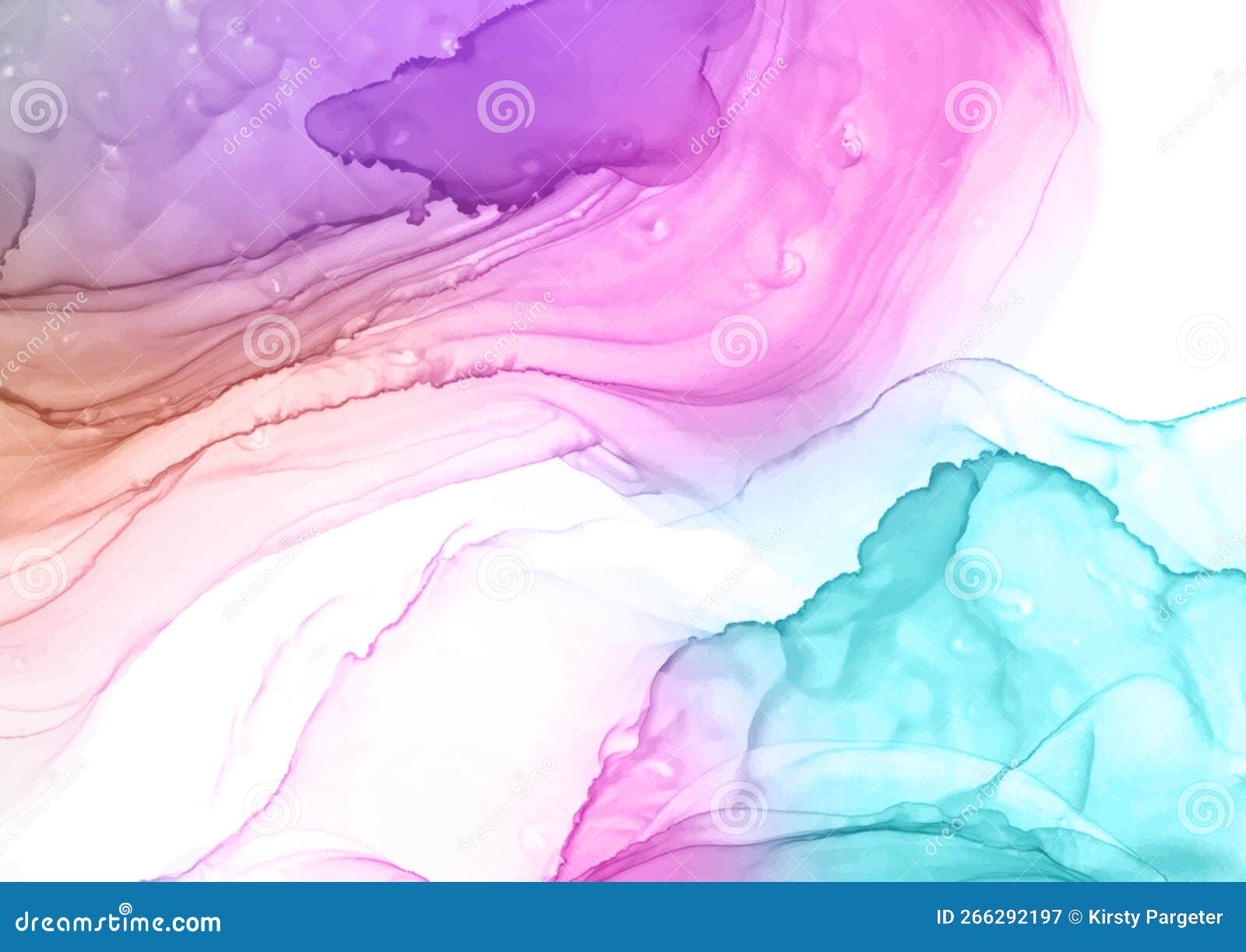 Pastel Coloured Watercolour Background Stock Vector - Illustration of ...