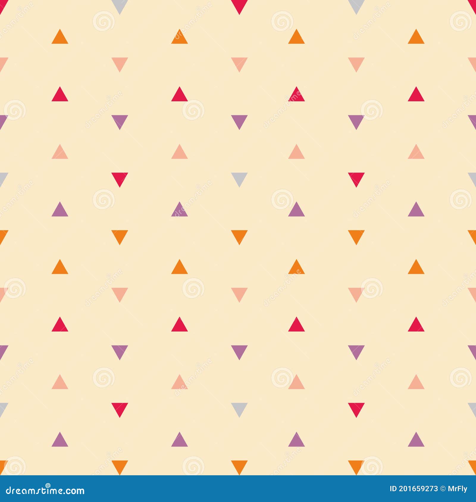 Pastel Colours Modern Triangle Pattern, Vector Illustration Stock ...
