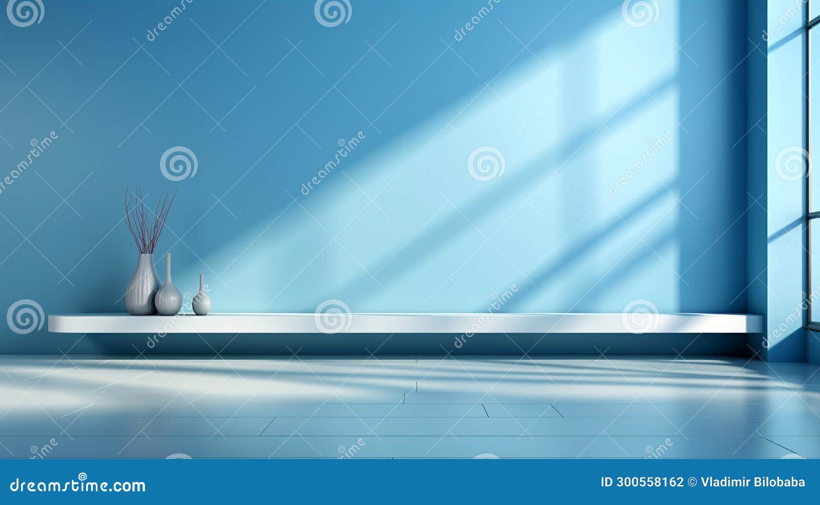 Pastel Empty Minimalist Trendy Artistic Background Stock Illustration ...
