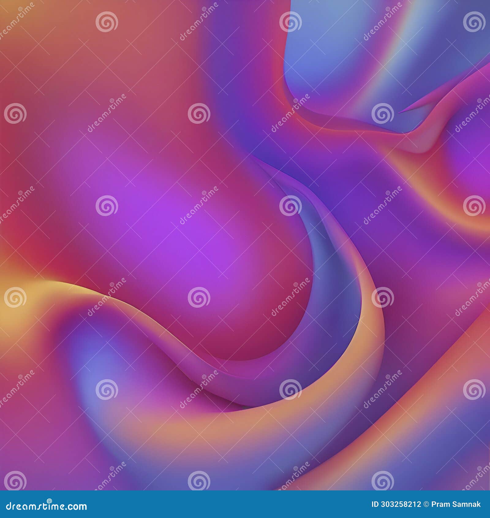 A Pastel Fire. Color Gradient Background. Ai-Generated Stock ...