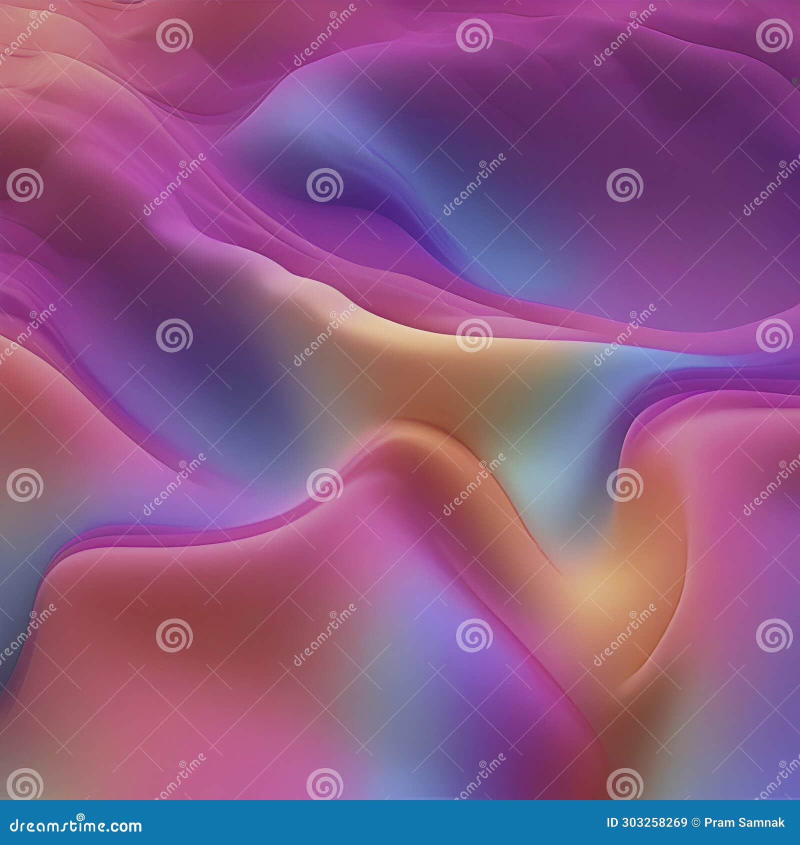 A Pastel Fire. Color Gradient Background. Ai-Generated Stock ...