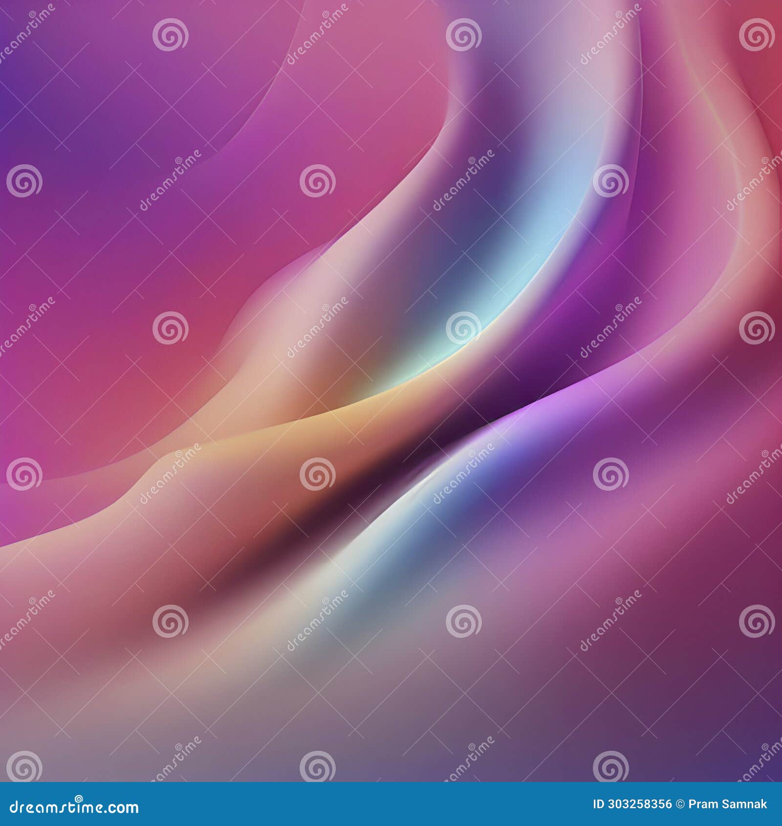 A Pastel Fire. Color Gradient Background. Ai-Generated Stock ...