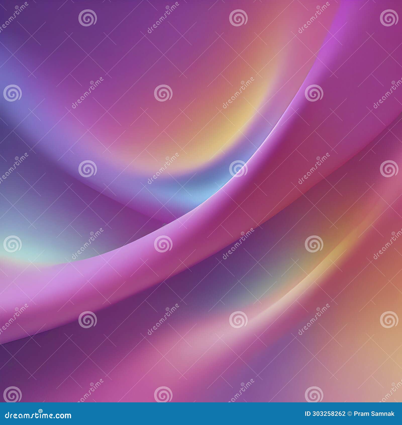 A Pastel Fire. Color Gradient Background. Ai-Generated Stock ...