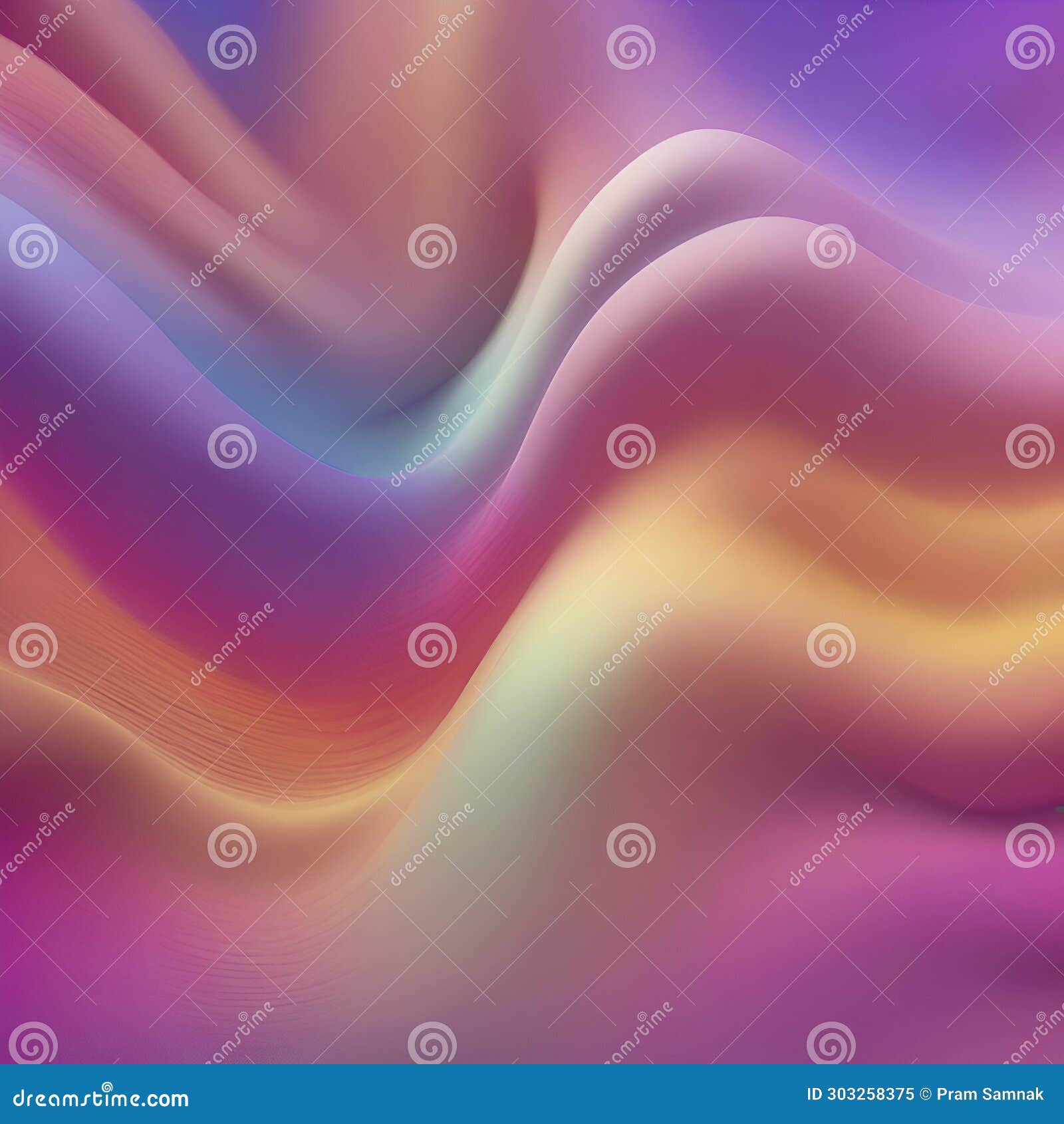 A Pastel Fire. Color Gradient Background. Ai-Generated Stock ...