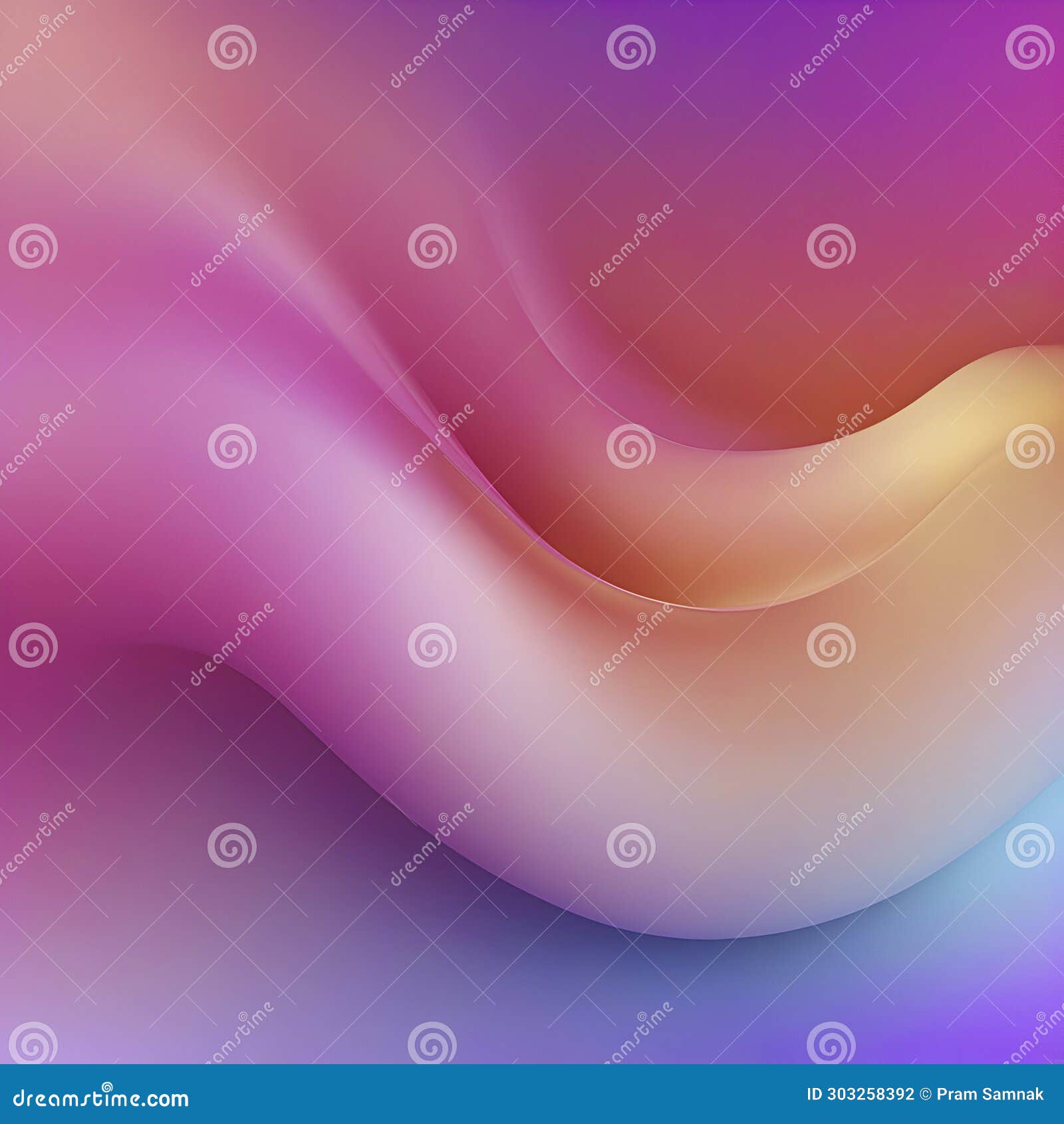 A Pastel Fire. Color Gradient Background. Ai-Generated Stock ...