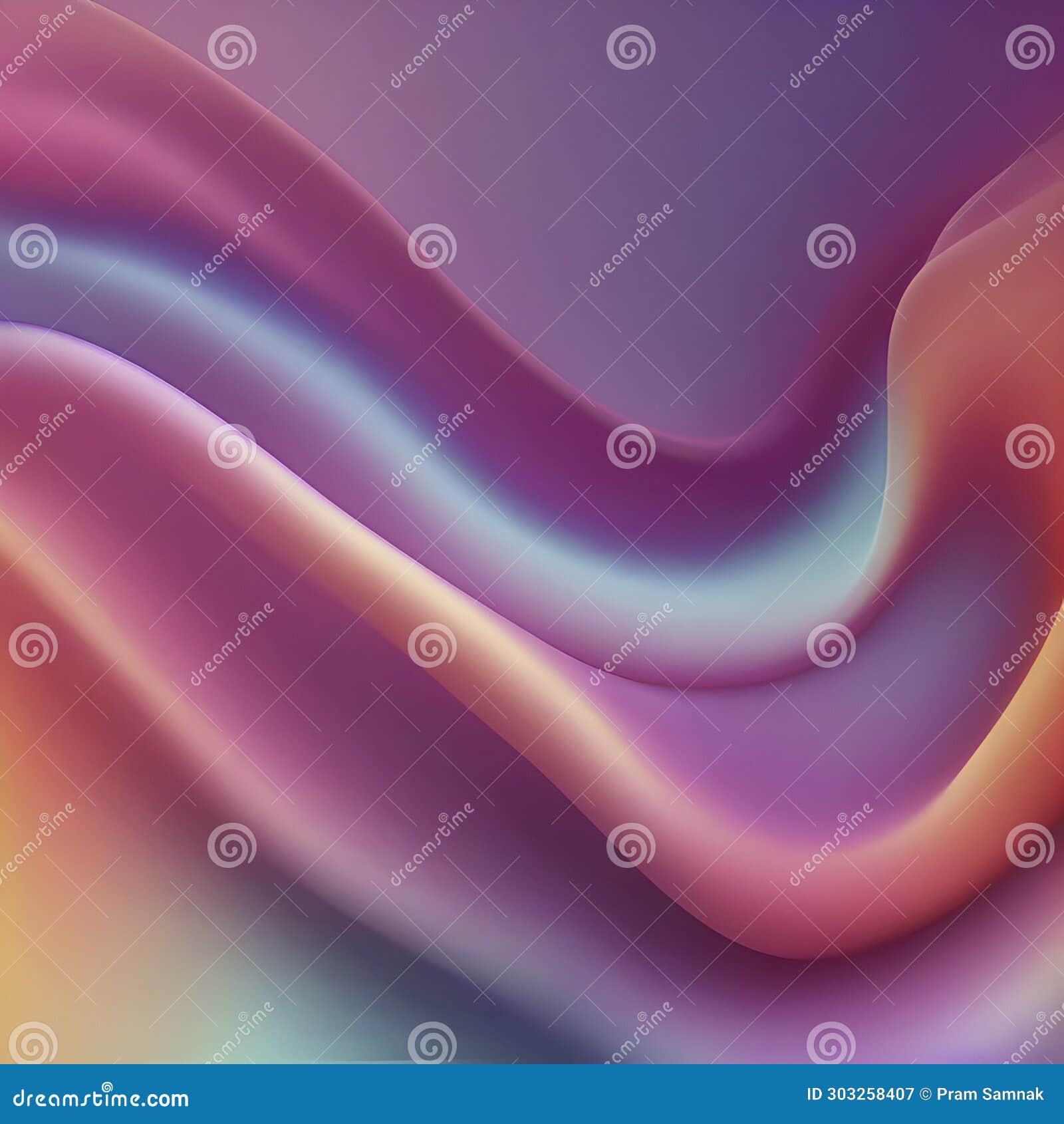 A Pastel Fire. Color Gradient Background. Ai-Generated Stock ...