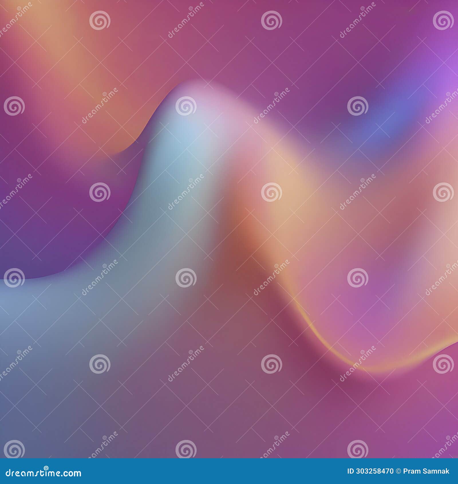 A Pastel Fire. Color Gradient Background. Ai-Generated Stock ...