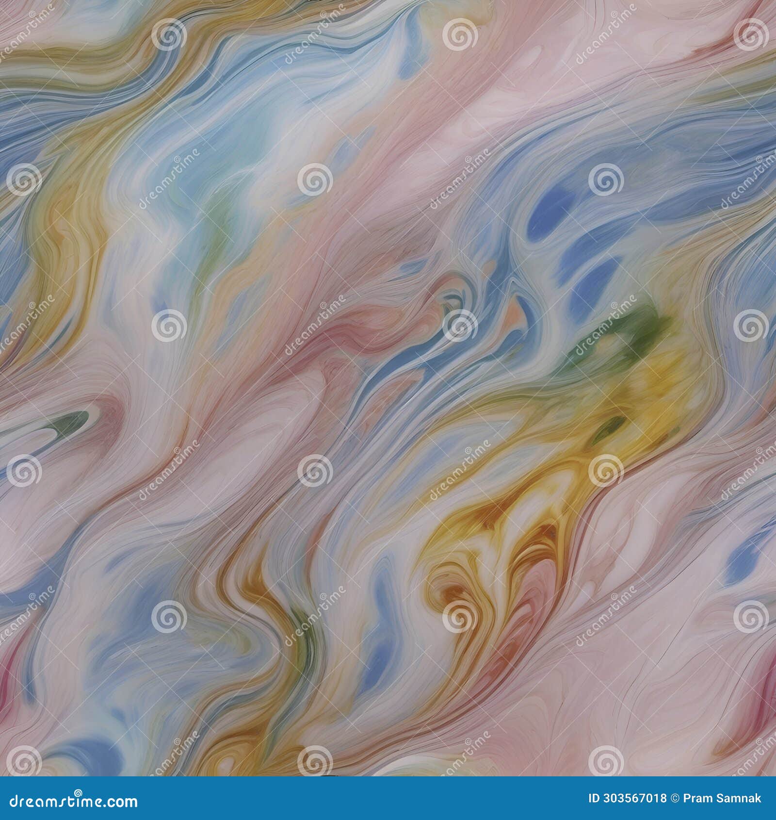 Pastel Fire Pattern on Marble. AI-Generated. Stock Illustration ...