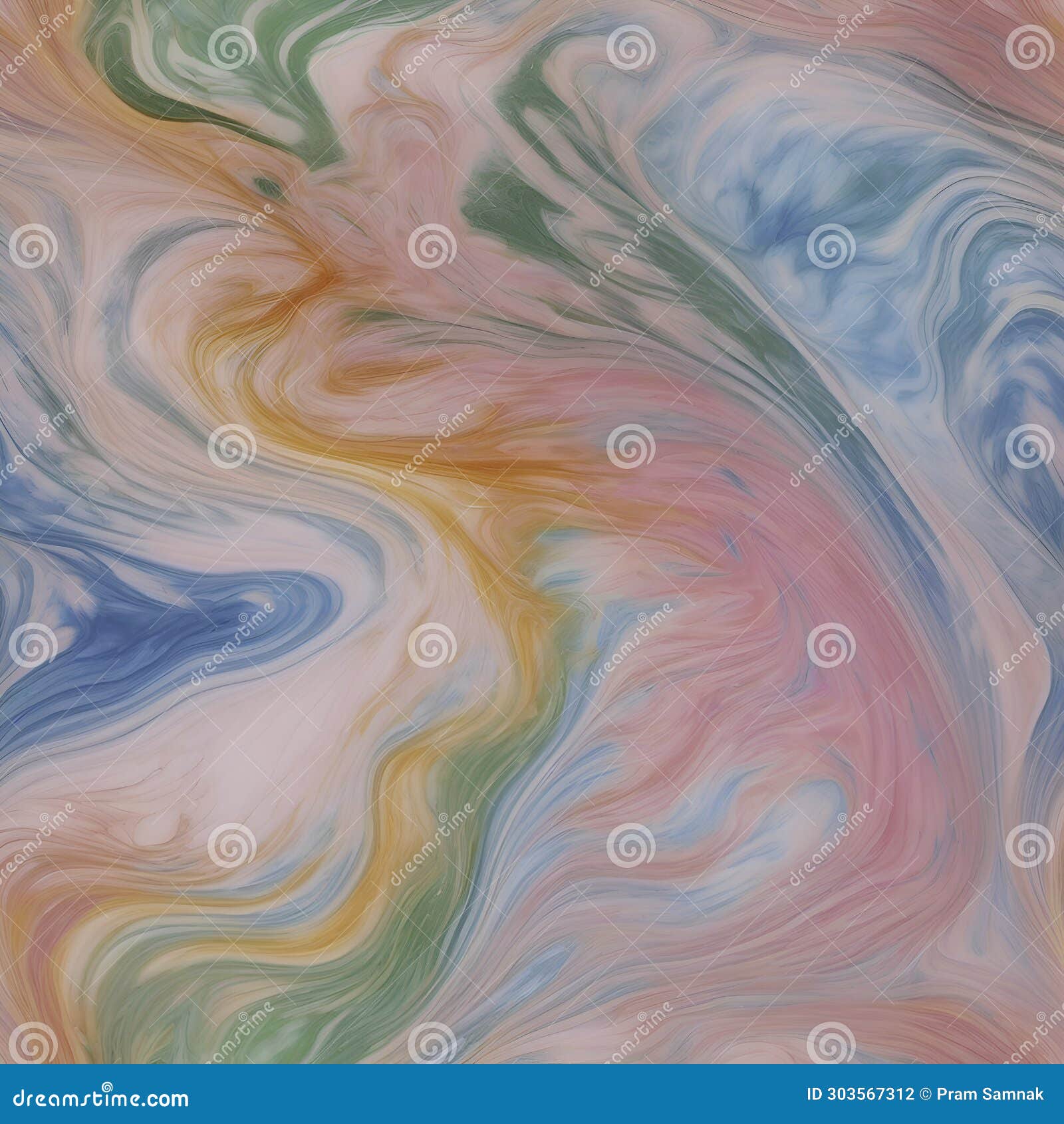 Pastel Fire Pattern on Marble. AI-Generated. Stock Illustration ...