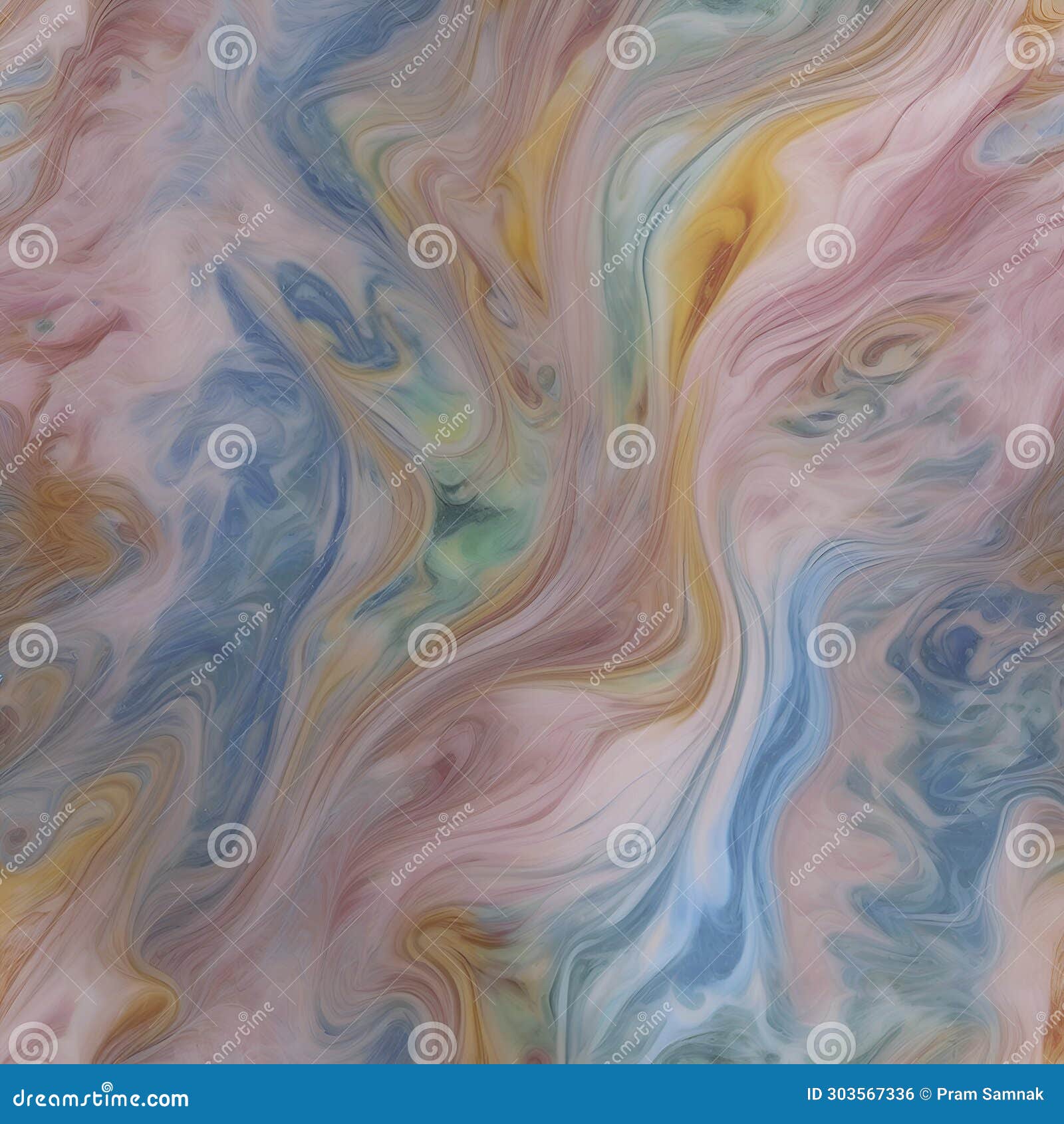 Pastel Fire Pattern on Marble. AI-Generated. Stock Illustration ...