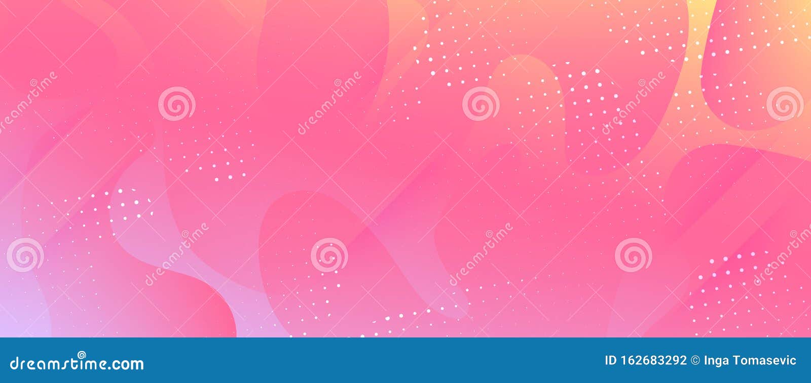 Pastel Flow Background. Colorful 3d Liquid Shape Stock Vector ...