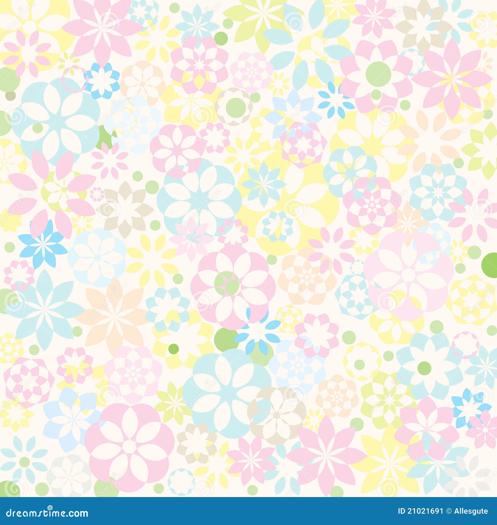 Pastel flower texture stock vector. Illustration of floral - 21021691