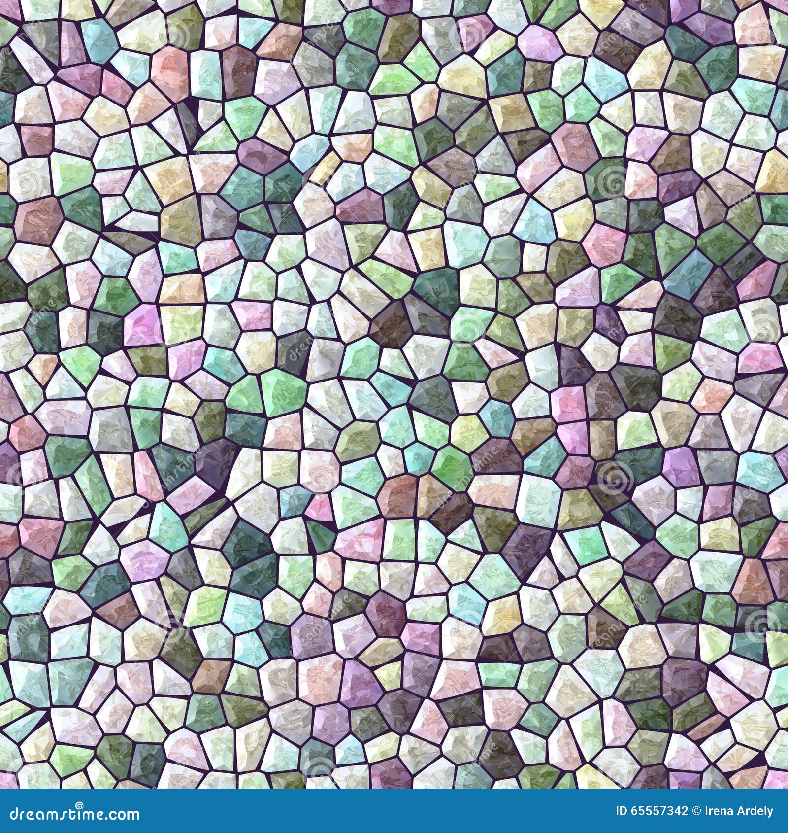 Pastel Full Spectrum Glass Square Mosaic Seamless Pattren Texture ...