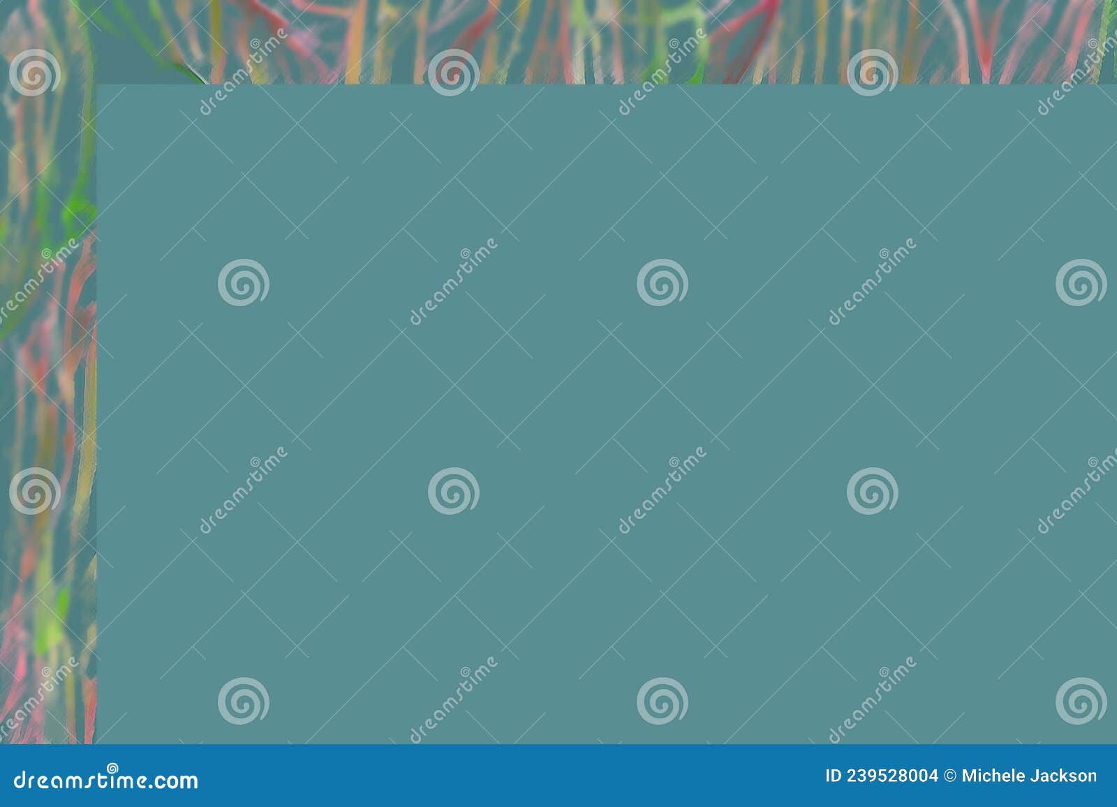 Pastel Green Blank Paper Over Abstract Border for Copy Text Stock ...