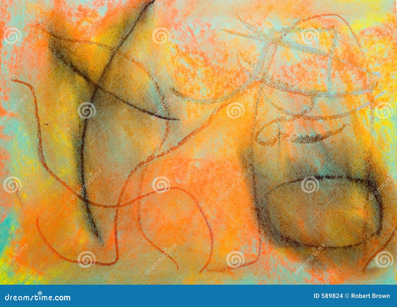 Pastel Grunge Background: Blue Series Stock Photo - Image of yellow ...