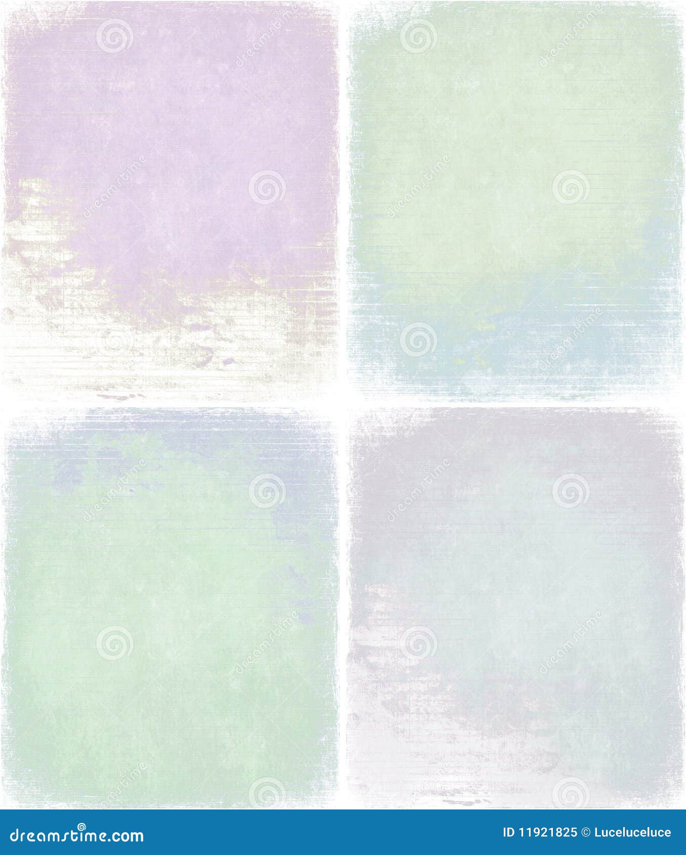 Pastel Grunge Background Set Isolated Clipping Stock Image - Image of ...