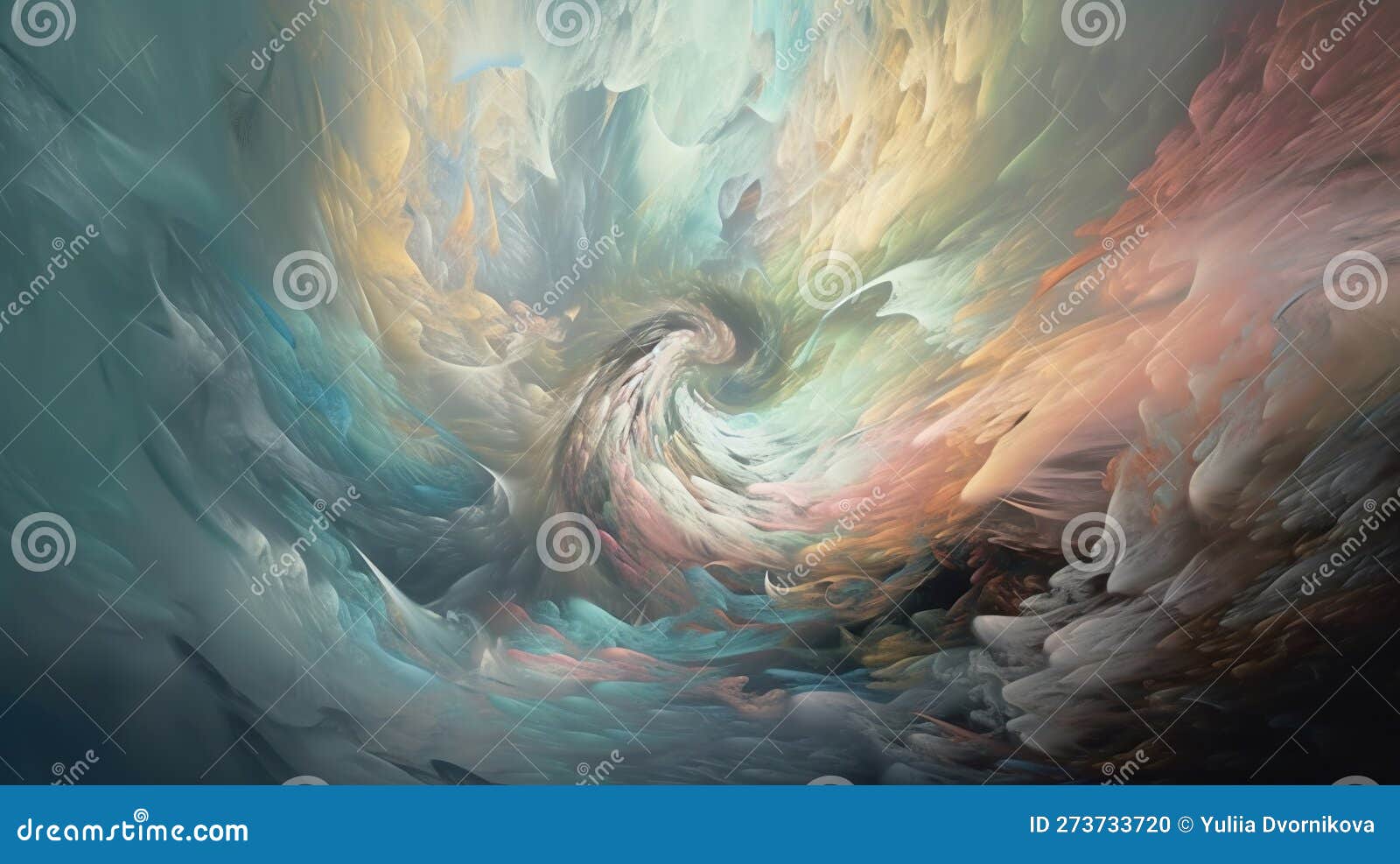 Pastel Ink Vortex in Water. Paint Clouds in Water. Dye Swirls Stock ...