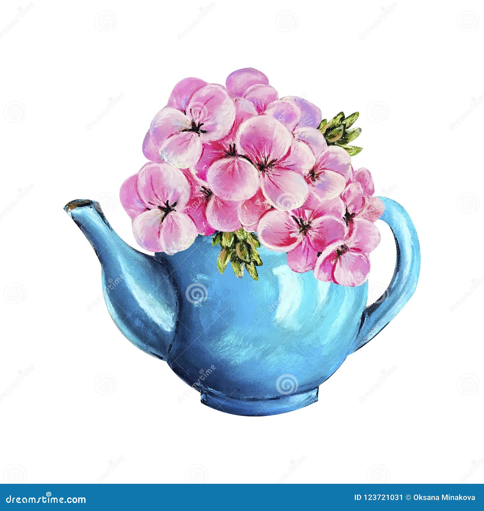 Flowers Kettle Stock Illustrations – 1,199 Flowers Kettle Stock ...