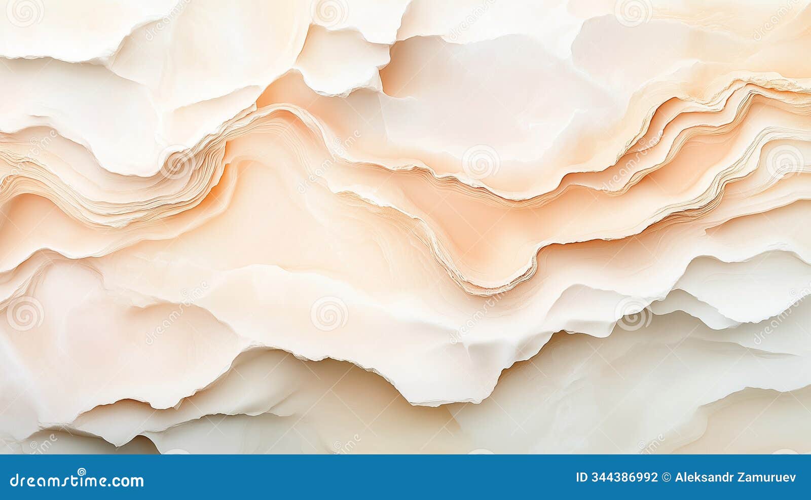 Pastel Layers of Paper Form an Elegant, Textured Backdrop for Art and ...